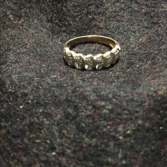 Victoria Townsend | Jewelry | Rose Cut Diamond Accent Ring With 8 K ...